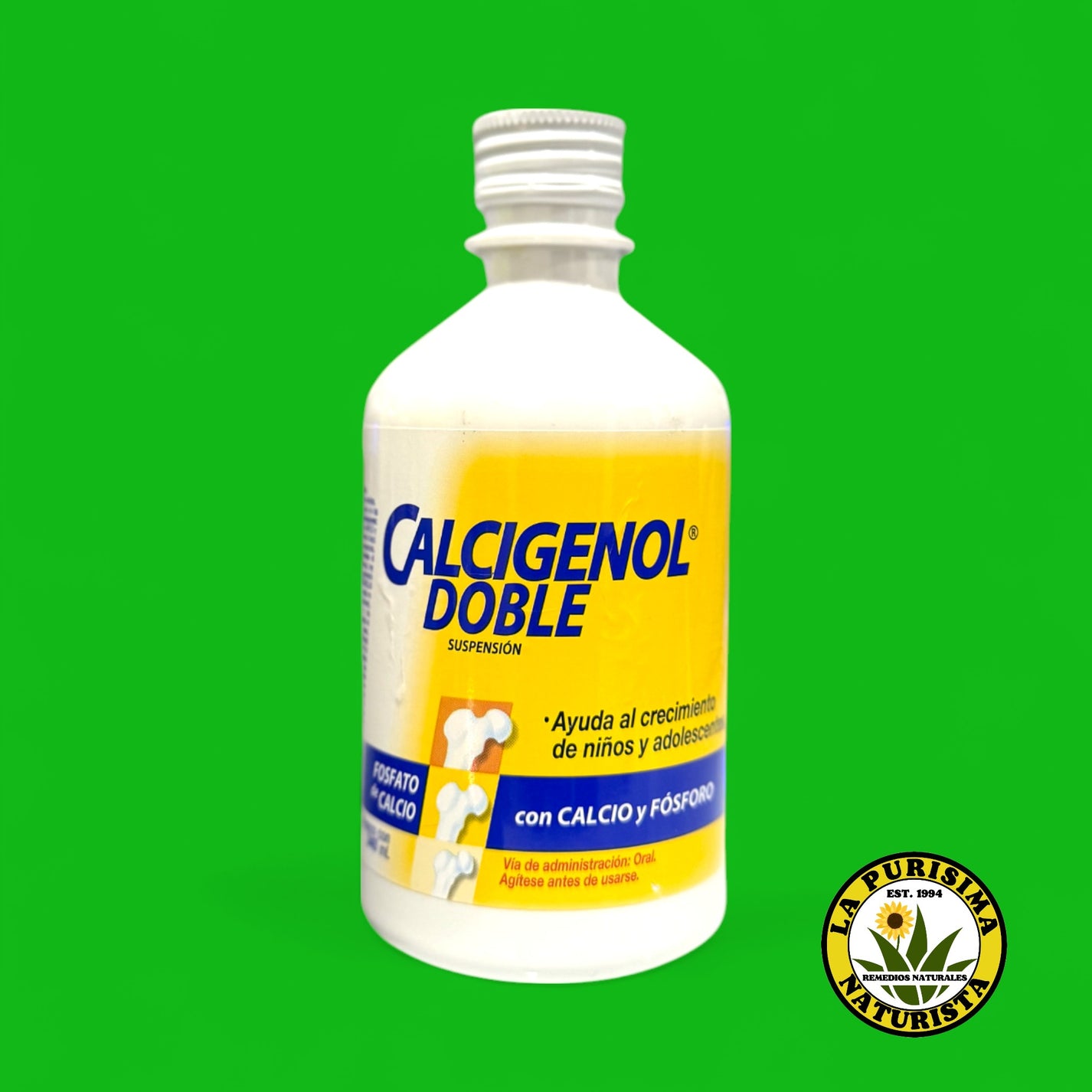 CALCIGENOL DOBLE SUSPENCION 340 ML – LA PURISIMA NATURISTA