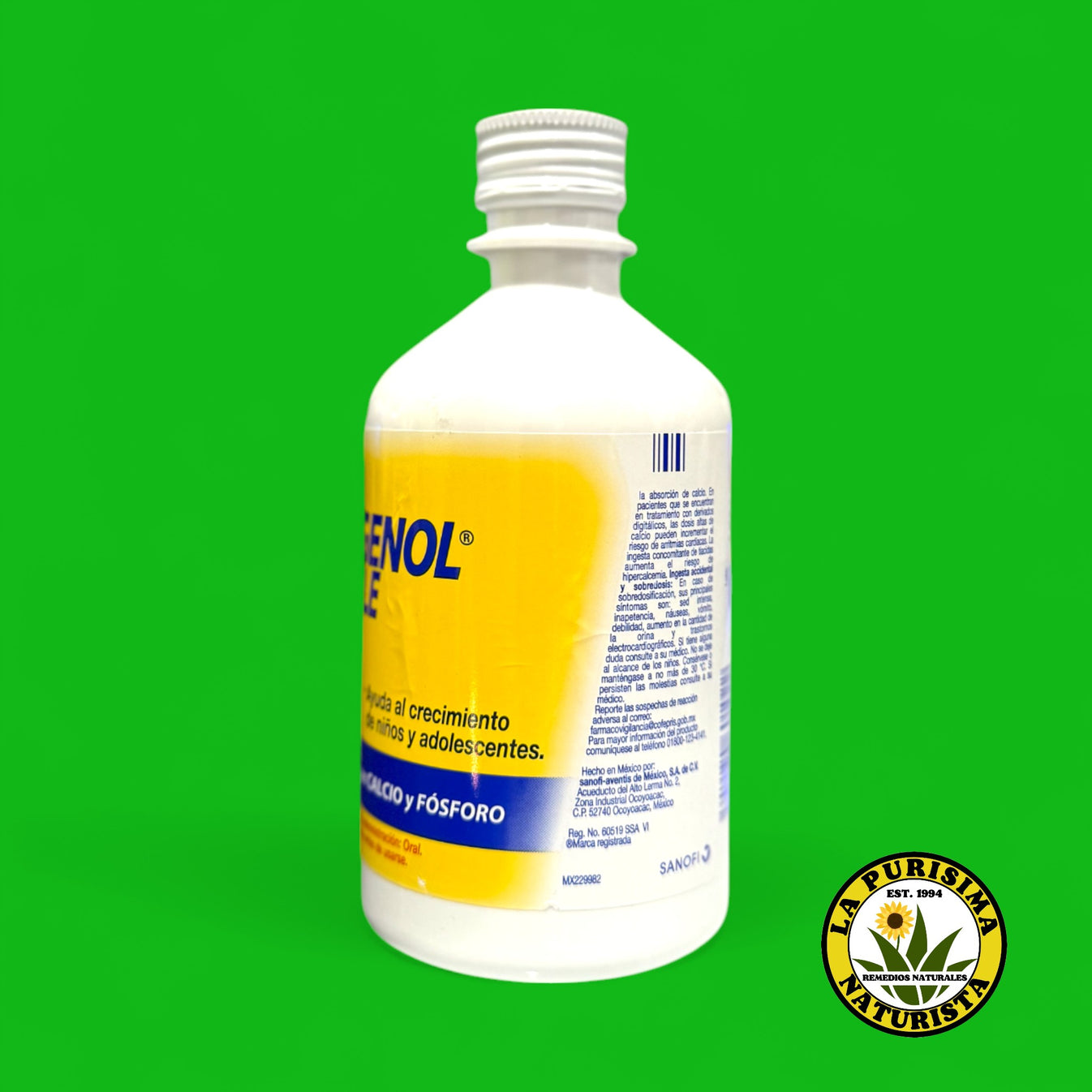 CALCIGENOL DOBLE SUSPENCION 340 ML – LA PURISIMA NATURISTA